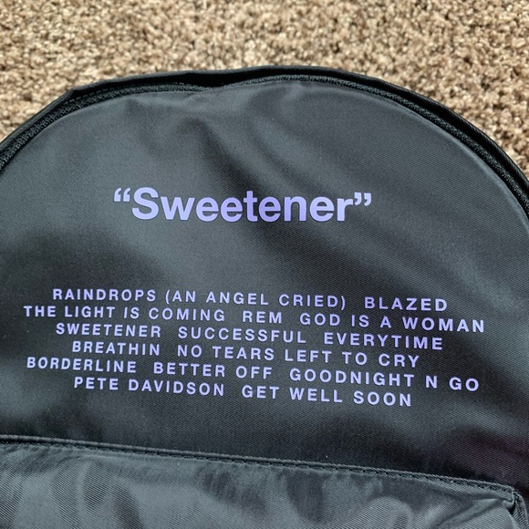 Ariana Grande | Bags | Nwt Ariana Grande Sweetener Backpack | Poshmark